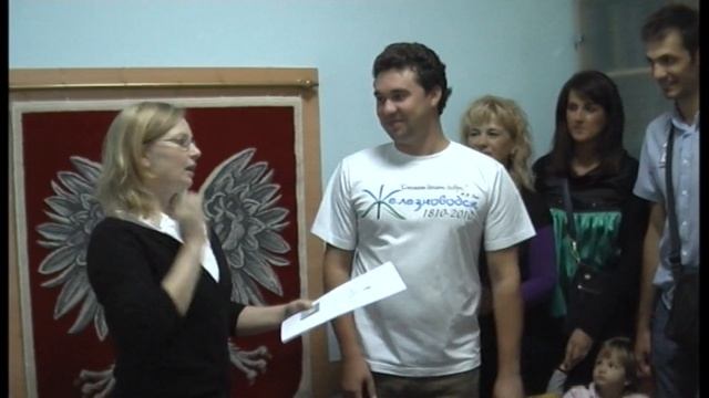 2011 Вручение Карты Поляка Романом Кушнияром