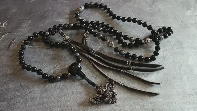 Мужские буддийские четки