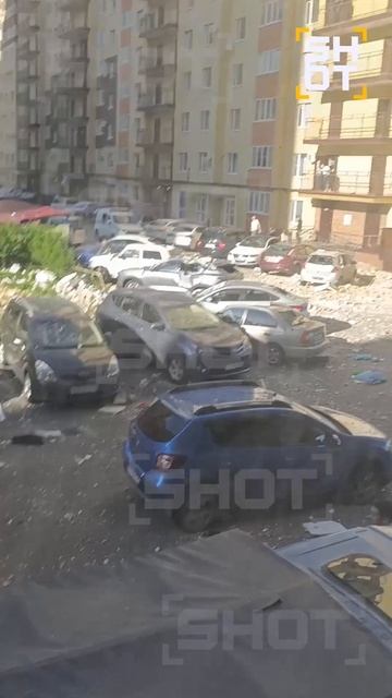 Взрыв газа в жилом доме в Ставрополе.