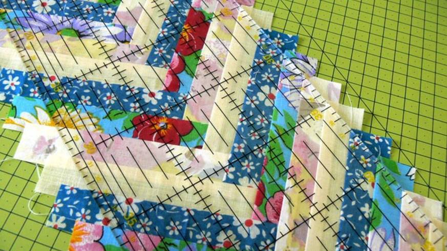 Мастер-класс: Лоскутная косичка от Екатерины