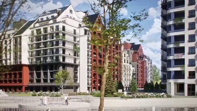 Новый жилой комплекс в ЭКОквартале в Калининграде!