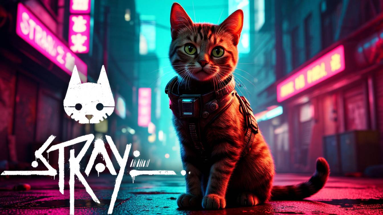 STRAY ПОЛНОЕ ПРОХОЖДЕНИЕ 😻Как получить куртку и каску рабочего #6