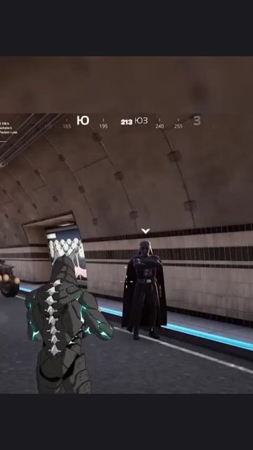 Интервью с дарт Вейдером в фортнайт.