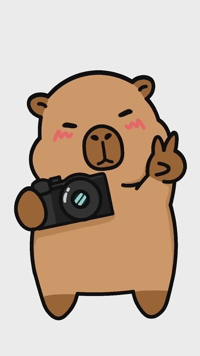 Рисуем милую капибару-фотографа
#рисунок #капибара #какнарисовать #арт