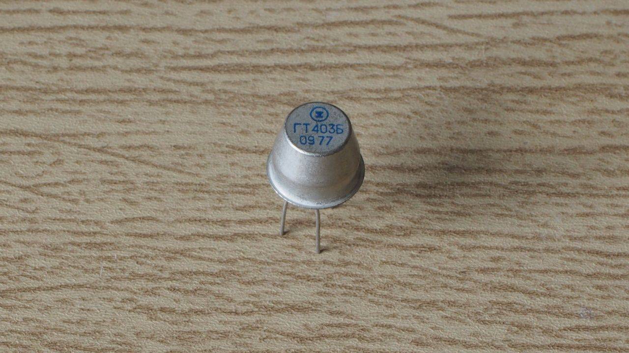 Выключатель на германиевом транзисторе.