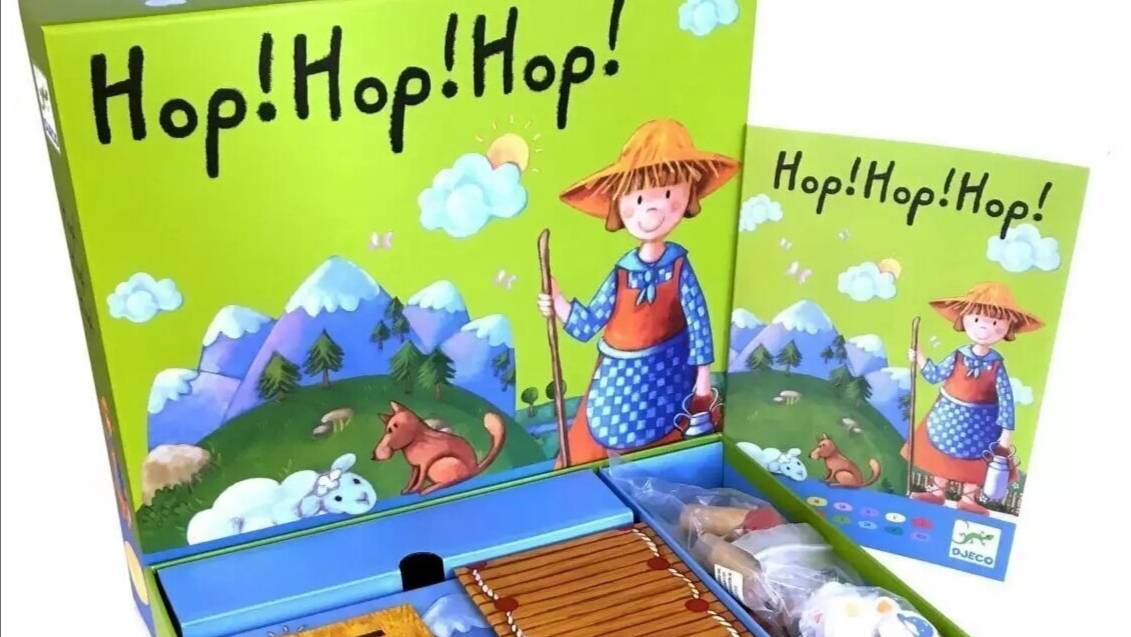 Обзор на игру Hop!Hop!Hop! (Пастух с овечками) от Djeco.