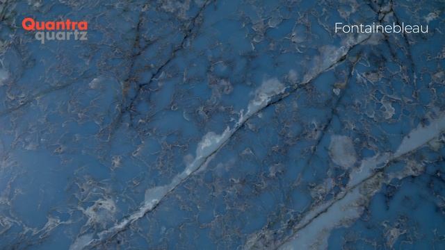 Синий кварцит Fontainebleau (9986) от Quantra Quartz