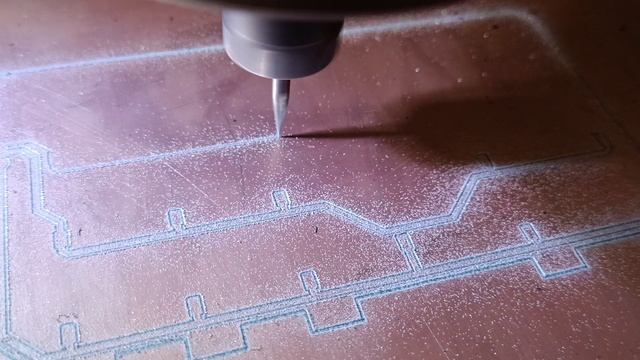 Фрезеровка платы 1...