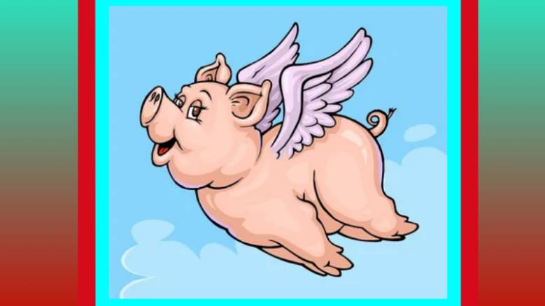 Сказка. Про поросенка, который учился летать. Дональд Биссет.