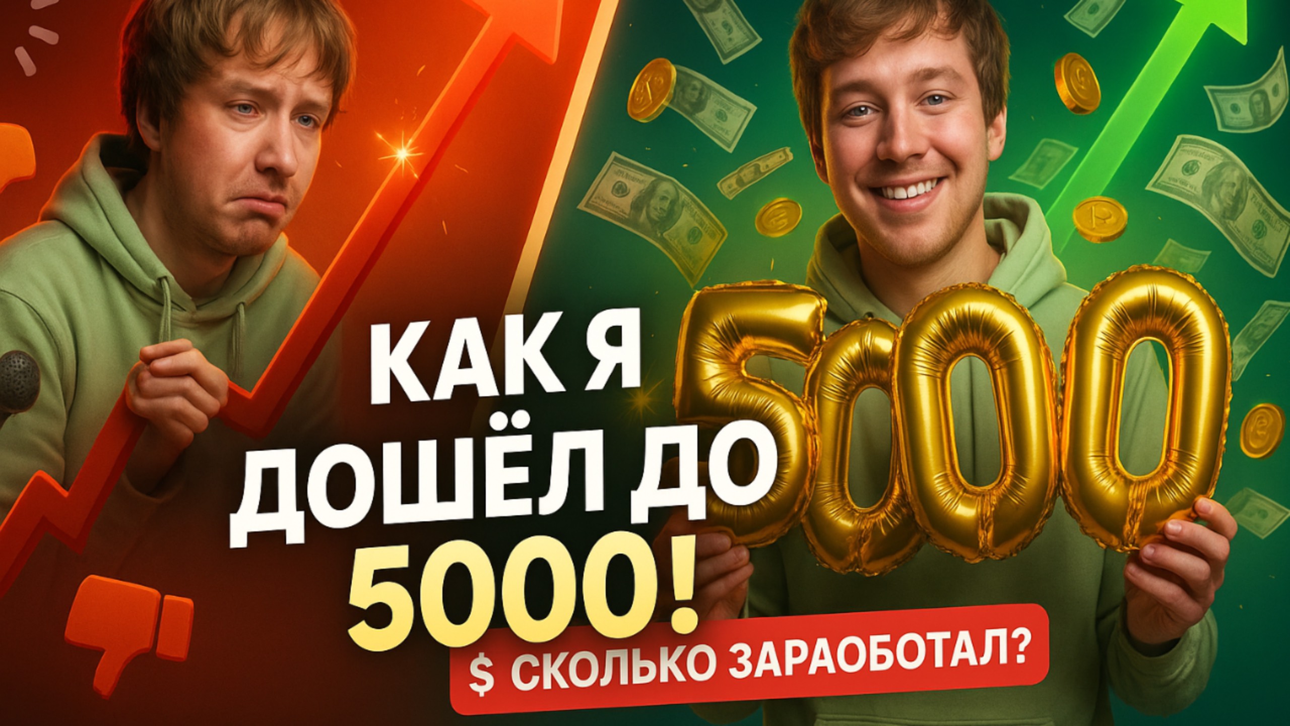 Что РЕАЛЬНО дают 5000 подписчиков на YouTube | Сколько заработал