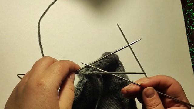 Закрытие петель у носка