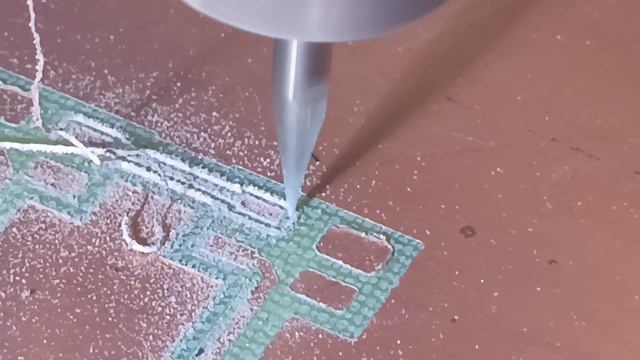 Фрезеровка платы 2...