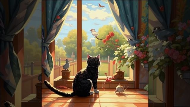 мяу мяу утро начинается анимация