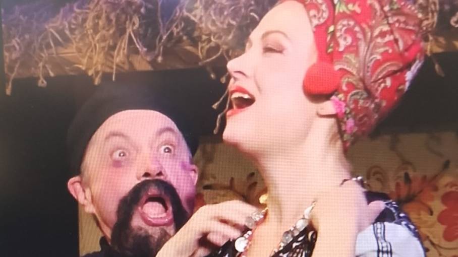 Рубрика «МОЙ ТЕАТРАЛЬНЫЙ АРХИВ №60» Репортаж о выездном спектакле «Ночь перед Рождеством»