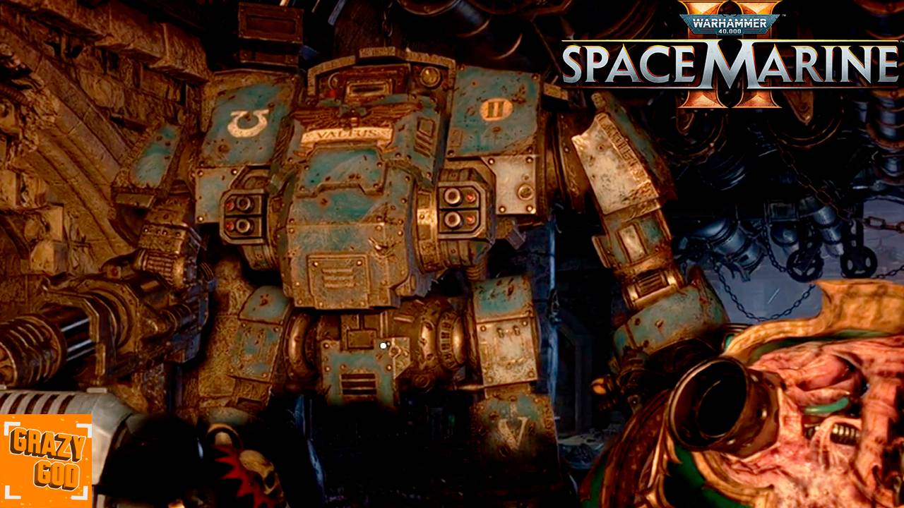 КОНЦОВКА ⒼⒼ ХОЧУ ПОРУЛИТЬ ДРЕДНОУТОМ :( ⒼⒼ Прохождение Warhammer 40000: Space Marine 2 #11