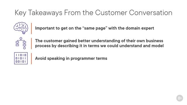 16. Reviewing Key Takeaways from Meeting with Domain Experts