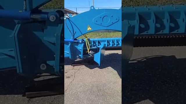 Работа прицепным грейдером TIGER у пограничников