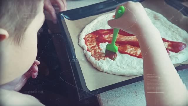 Пицца домашняя. Мужскими руками. Артемий. 20.05.2025