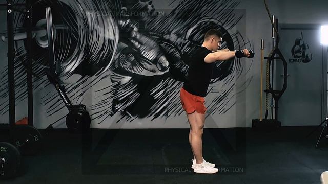 Подъемы рук через стороны стоя