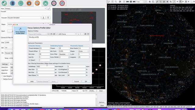 Kstars-Ekos Focus Introduction