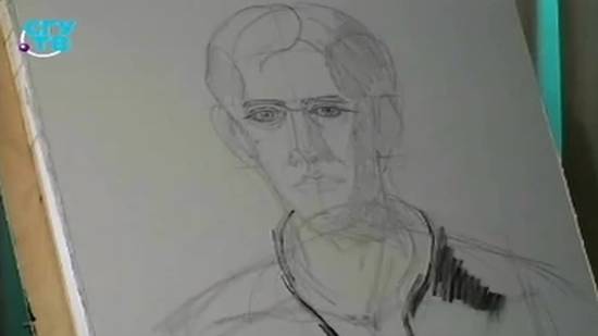 Уроки рисования # 18. Рисуем портрет Константина. Часть 1