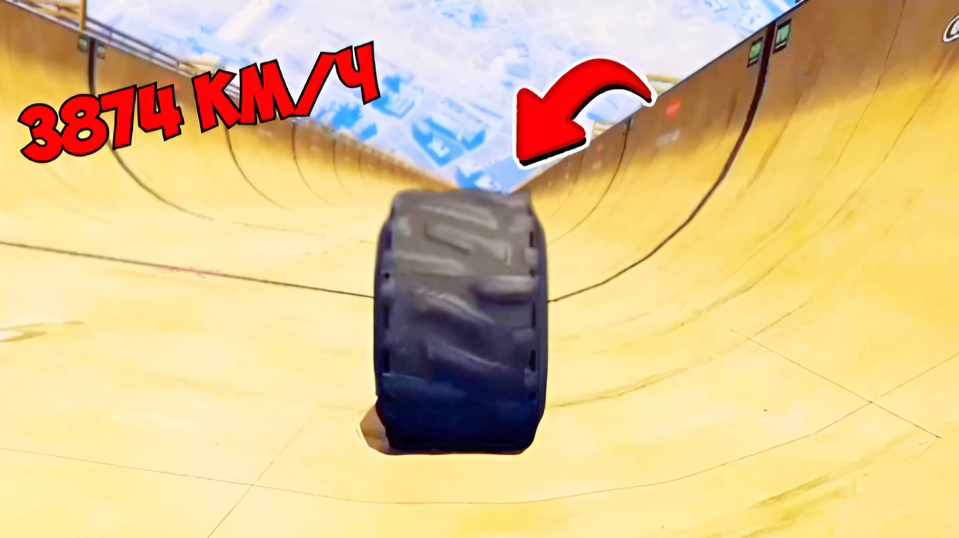 СПУСК БЕЗ ТОРМОЗОВ НА КОЛЕСЕ В ГТА 5! ЭКСПЕРИМЕНТЫ ОБЗОР МОДА GTA 5 ONLINE