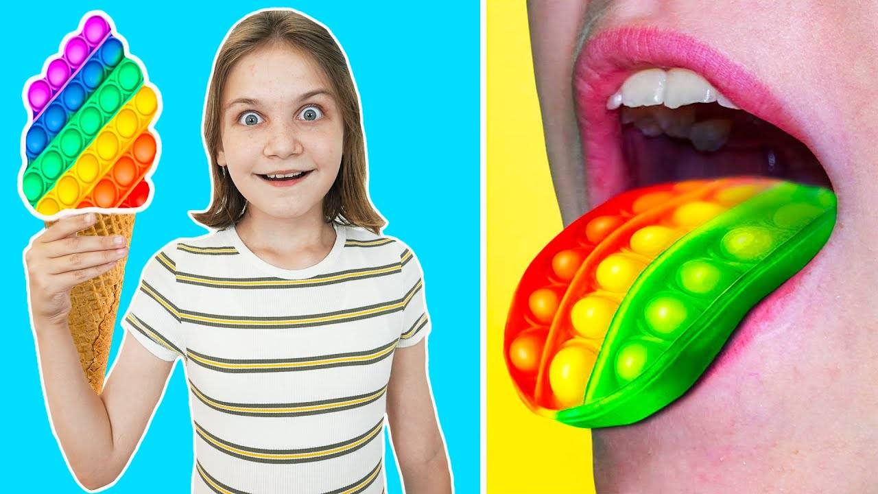 Короче говоря, съедобный ПОП ИТ 🍬 | Типы школьников 🎒 Back to School