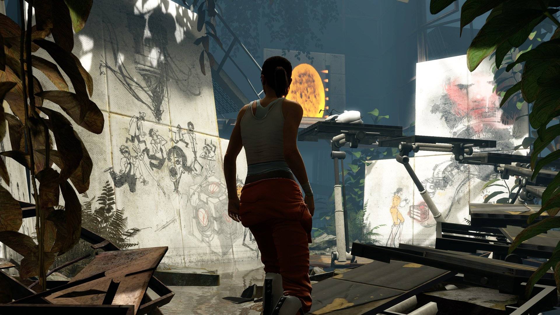 Прохождение Portal 2 (часть 1) , запись стрима Prossto_sam