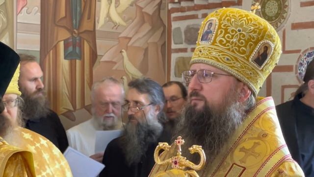 Епископ Ейский Павел совершил богослужение в день памяти схиархимандрита Георгия