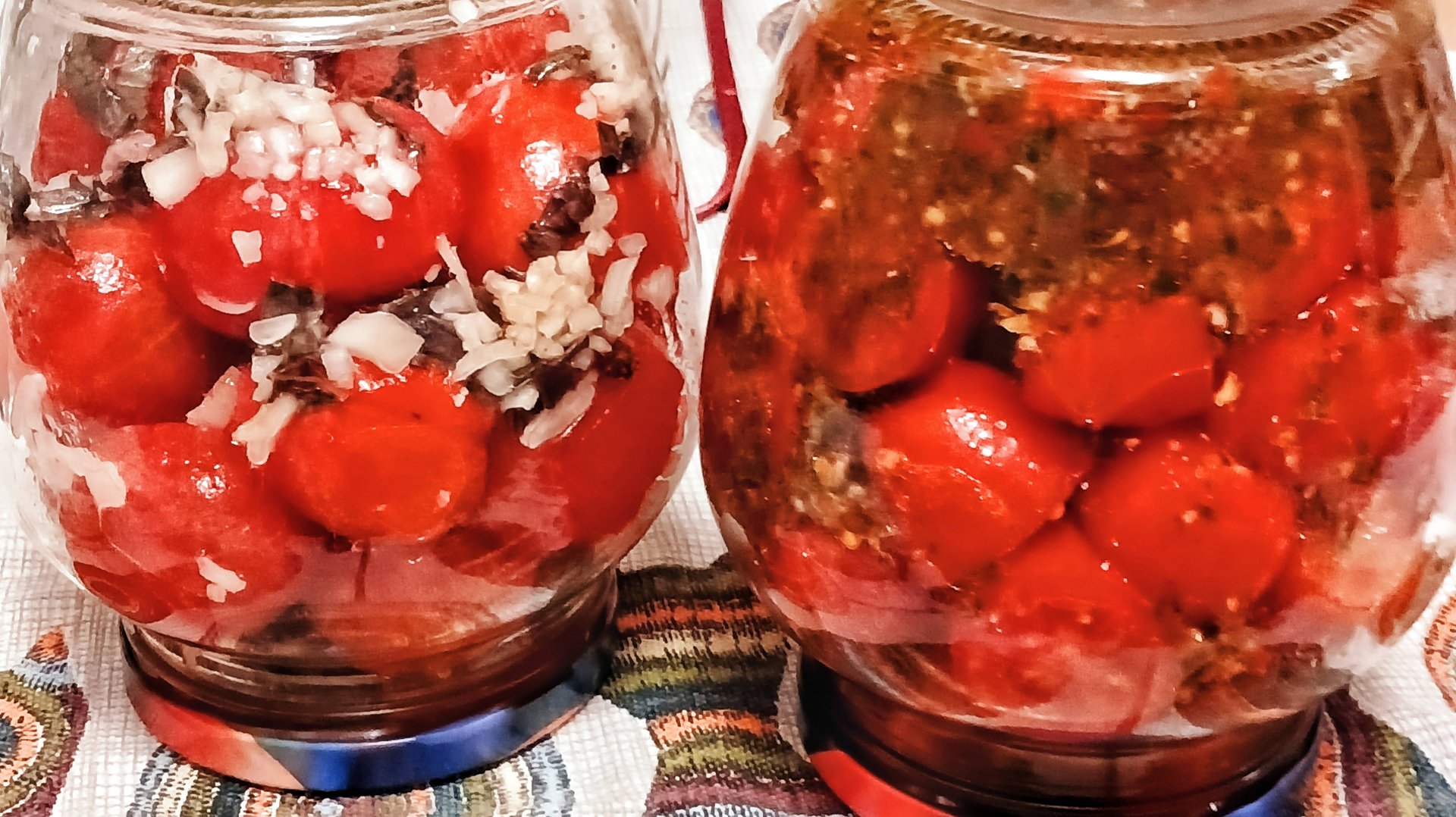 🌿 Закуска из помидор. Со стола исчезает первой.