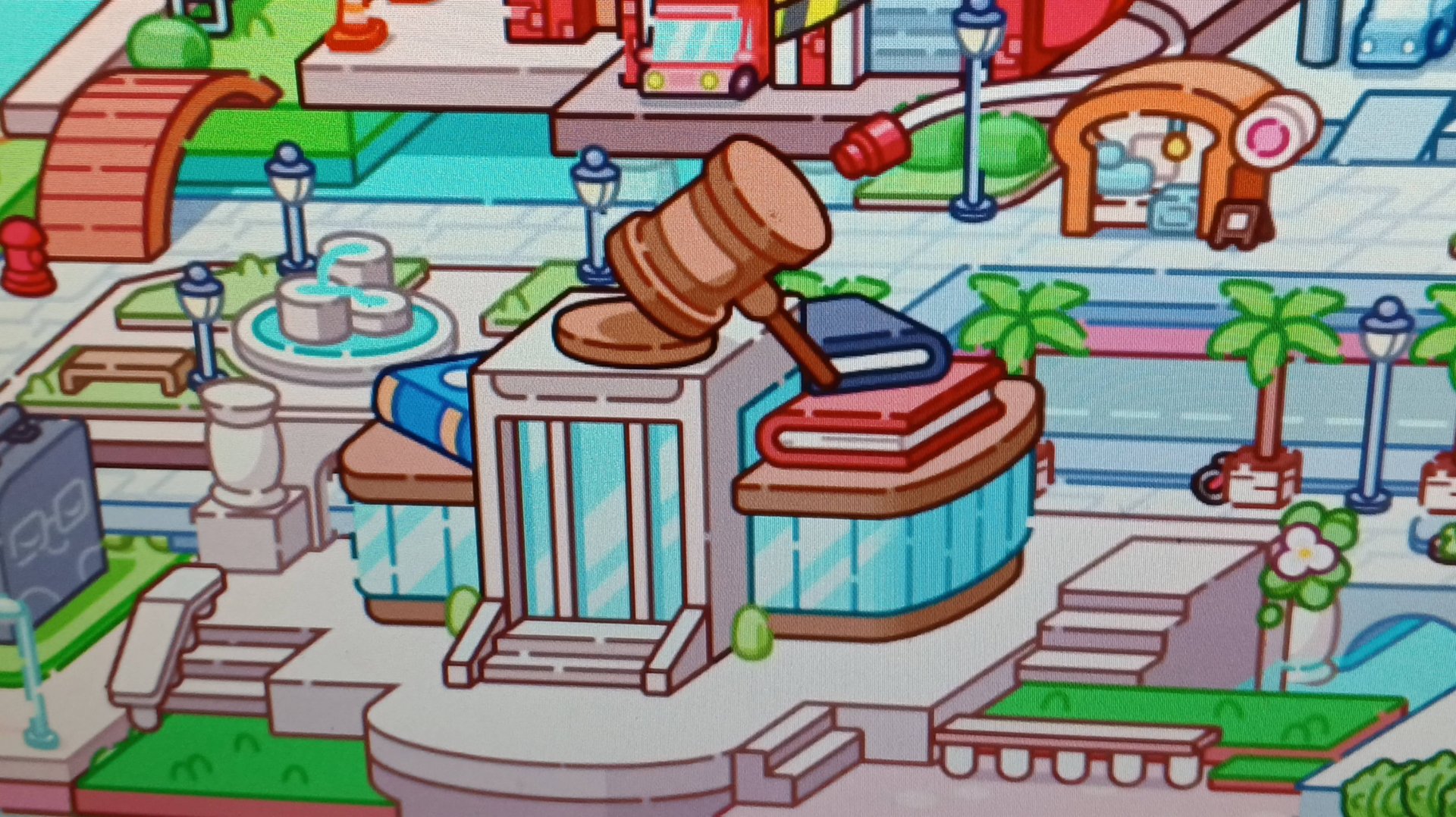 Вышло новое обновление. Открылся суд и улица возле него. 💵💳🚲Аватар ворлд.