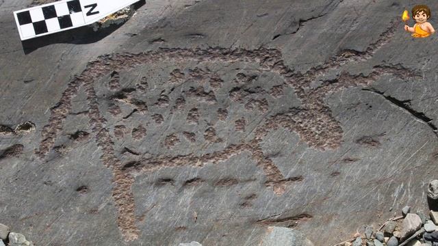 🎬 Наскальные рисунки Алтая：Исследование ритуального ландшафта.