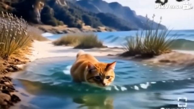 Комарово. Котоклип. Поёт Игорь Скляр.