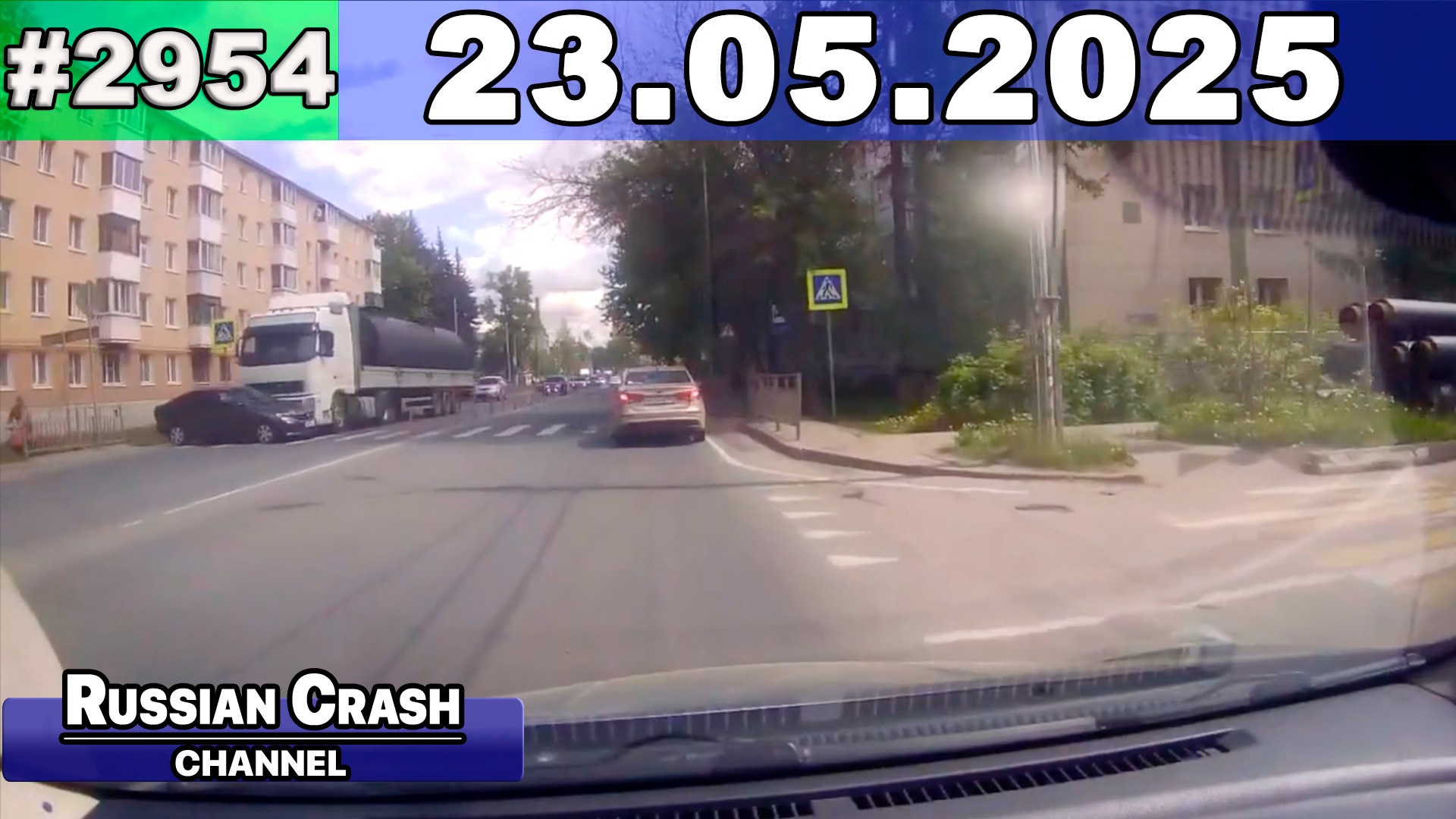 ДТП. Подборка на видеорегистратор за 23.05.2025 Май 2025