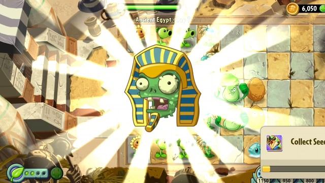 растения против зомби 2 день 7-8 древний Египет