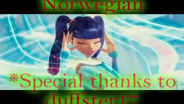 Винкс на 35 языках