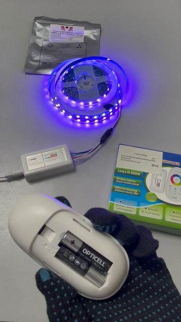 RGB КОНТРОЛЛЕР СЕНСОРНЫЙ NewTouch 2,4G 12/24 V 18A