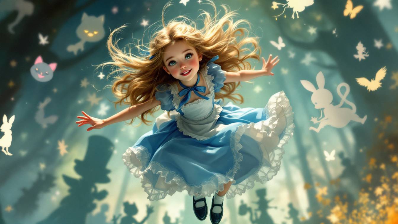 Alice down a rabbit hole (Алиса в кроличьей норе)