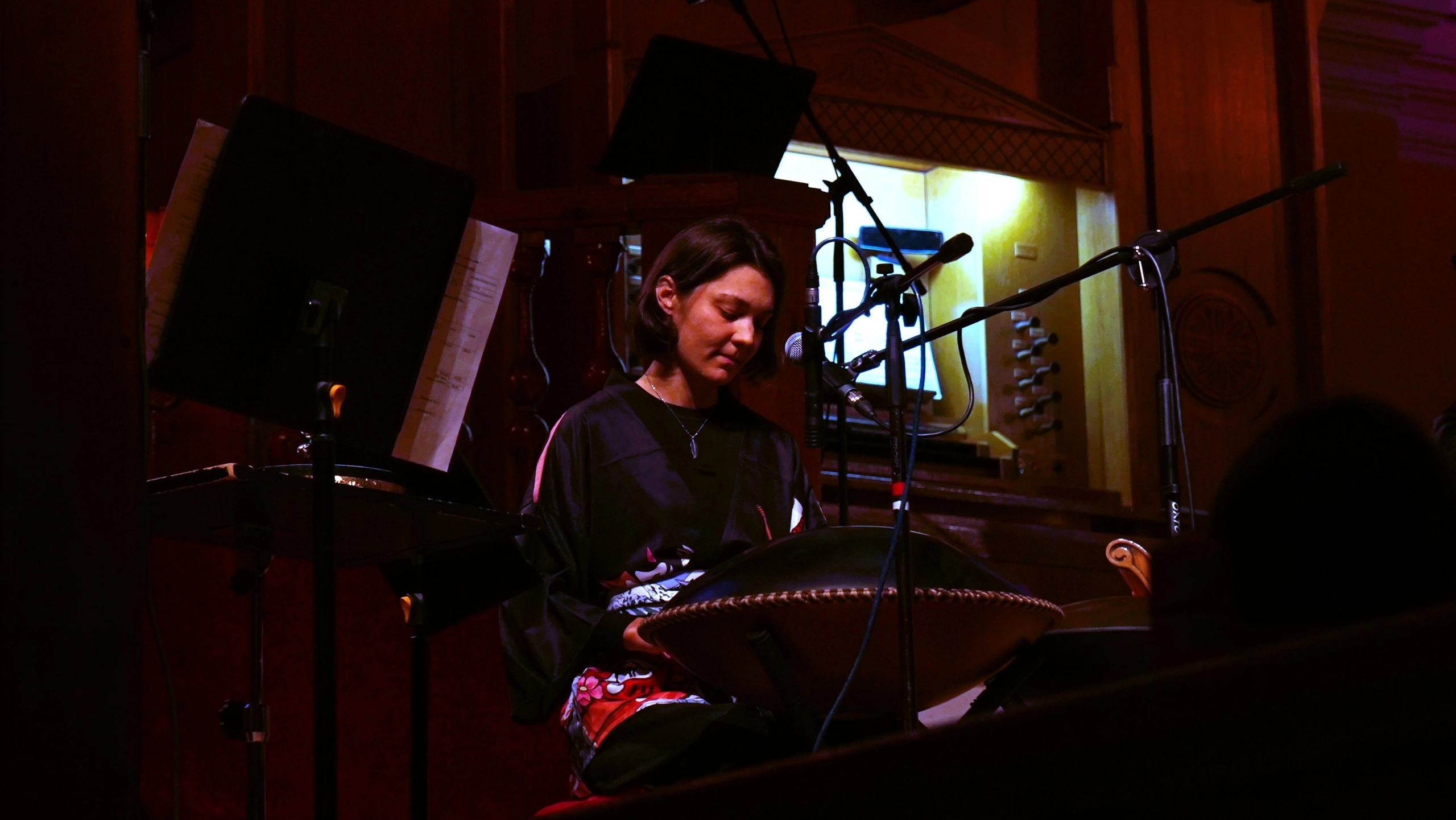 Хэндпан и Орган. Музыка Ханга в Соборе.