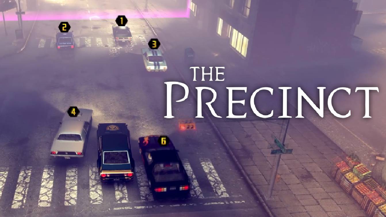 Игра в Стиле первых GTA за Полицейского (Уличные Гонки) - The Precinct #4