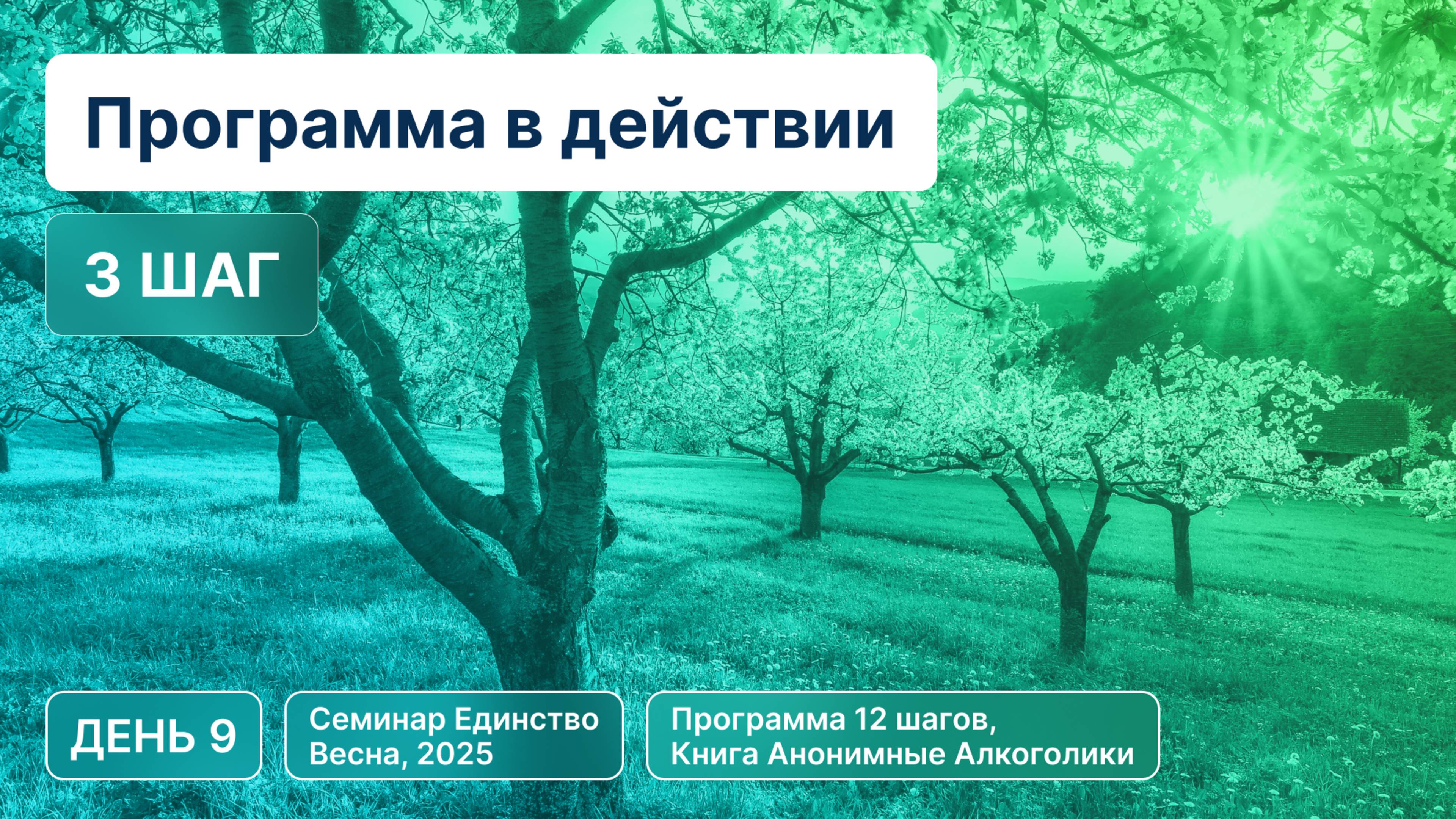 День 9 - Глава «Программа в действии» (3 шаг)