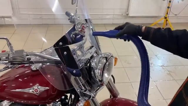 Детейлинговая мойка мотоцикла