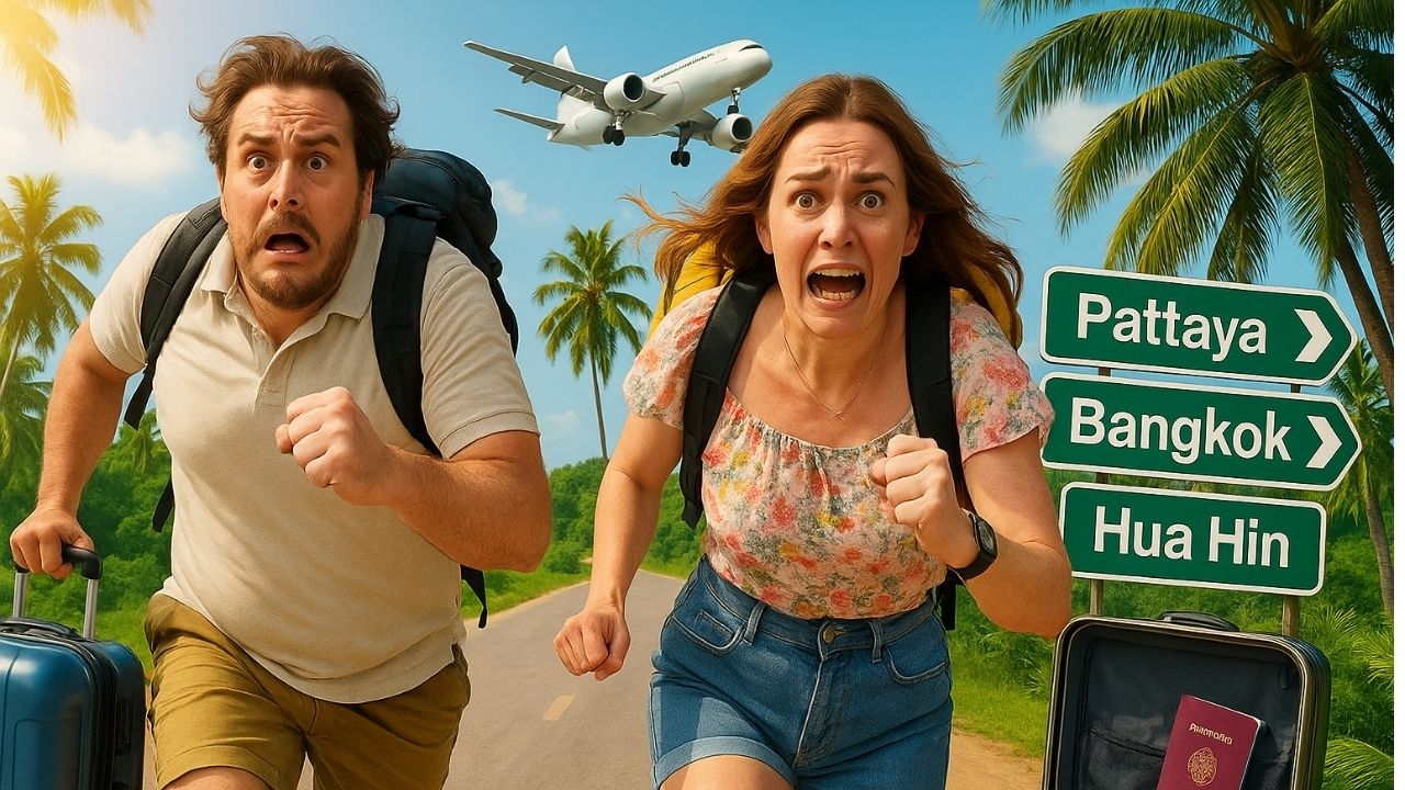 Визаран, когда у тебя шило в *опе, или приключения Сони и Боба в Таиланде