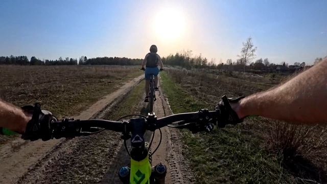 Упал в лесную грязищу! ВЕЛОПОКАТУШКА 135