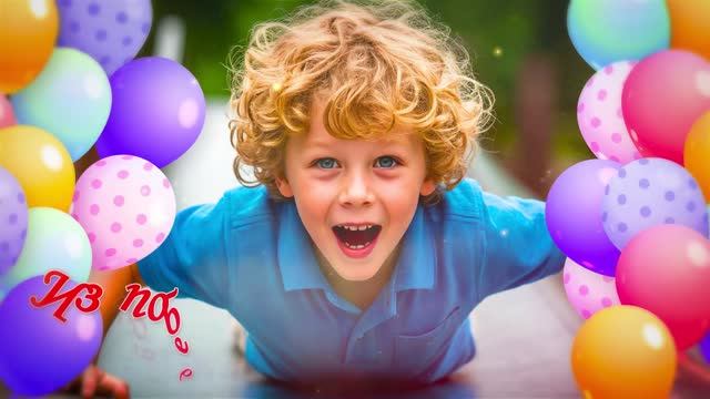 Видео Поздравление с Днем Рождения Сына | Заказать Клип Монтаж из Фотографий