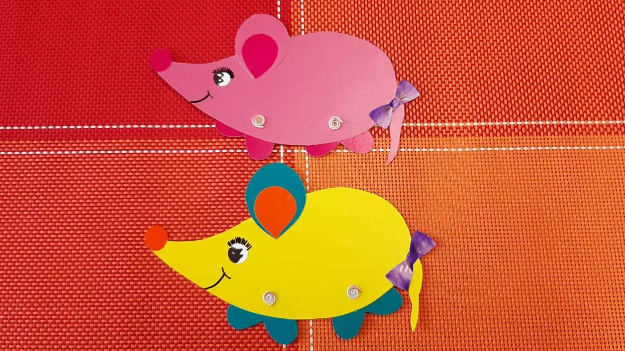 🚀 Как из неподвижной игрушки сделать подвижную? Подвижная игрушка «Мышка»