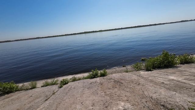 Волгоград,23 мая 2025 набережная Высоцкого - паводок пошел на убыль