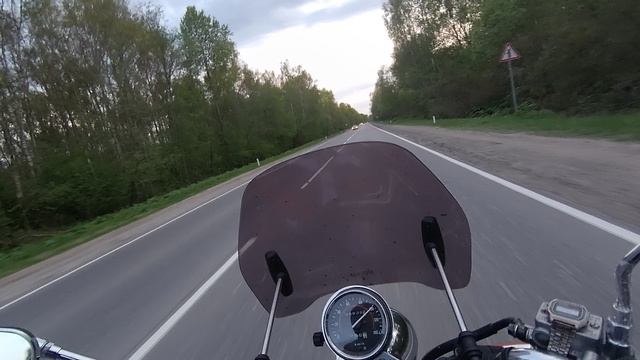 Honda Rebel CMX250 прохват Тверь-Старица-Барская Усадьба-Тверь часть 3