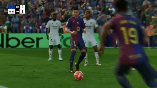 Fifa Barcelona 4-3 Real Madrid EAFC 25 Recreation