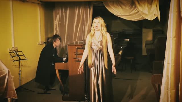 "Va l'error mio palesa" ария Фарначе  Моцарт. Колоратурное меццо-сопрано Алина Герц #virtuososinger